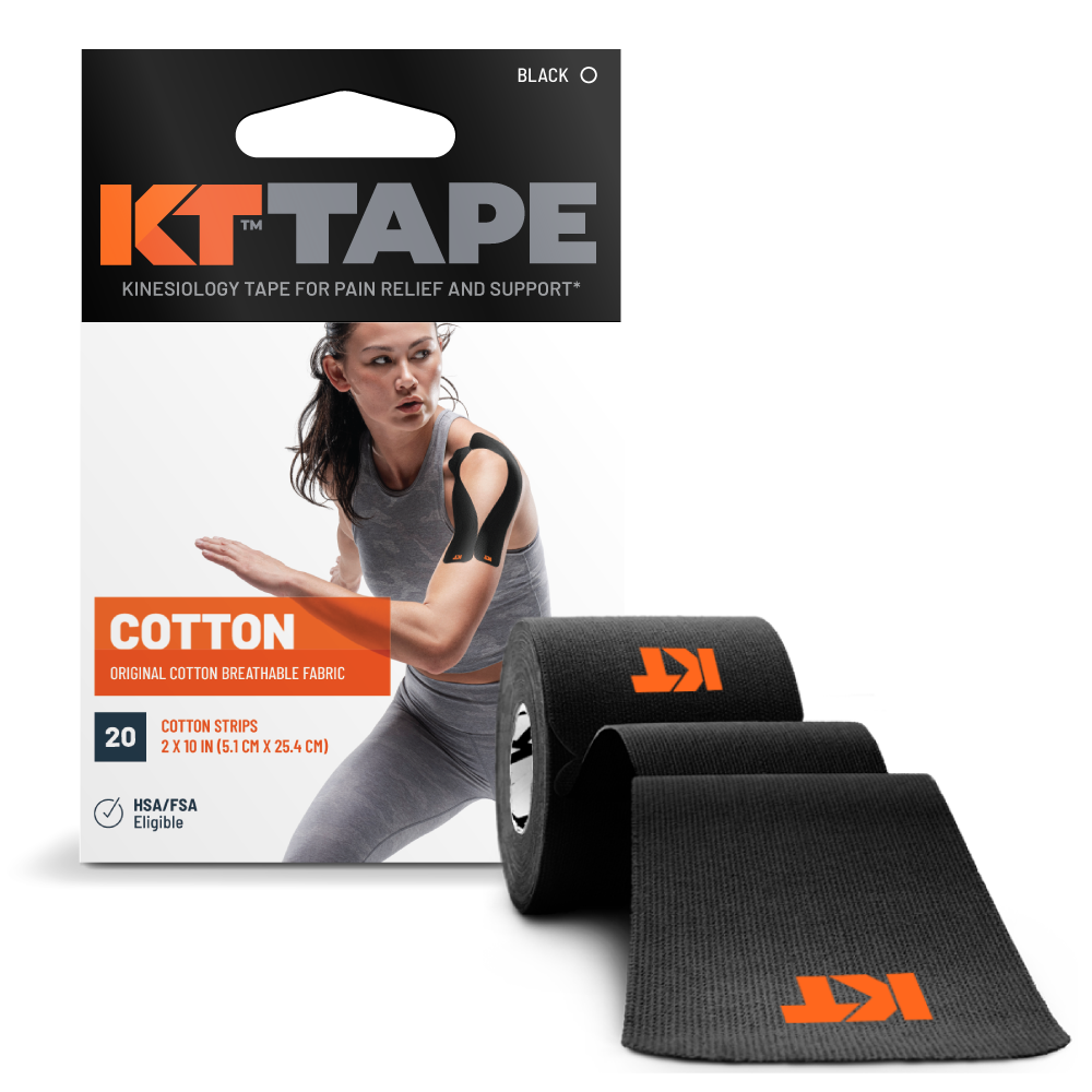 KT Tape Original Cotton - Elastic Athletic Tape for Muscle Support